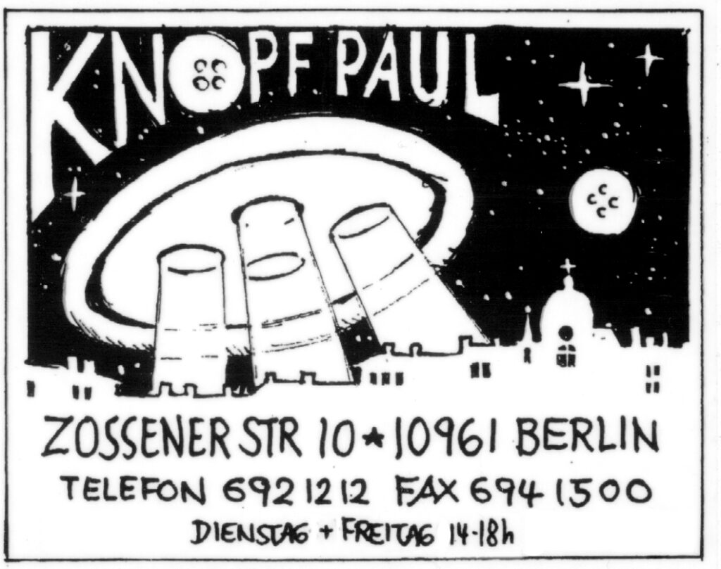 Öffnungszeiten – Paul Knopf